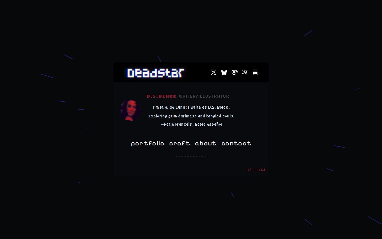 deadstar.black | D. S. Black - Portfolio